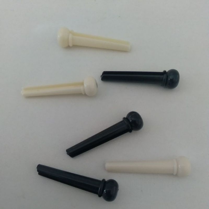 Pino p Violão 6 UNIDADES preto ou branco | Shopee Brasil