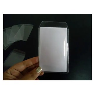 Protetor Capa transparente 75x105 mm Identidade Documentos com abas de ...