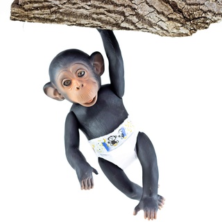 Boneco Little Caco Macaco Realista Bebe 6000 - Omg Kids | Shopee Brasil