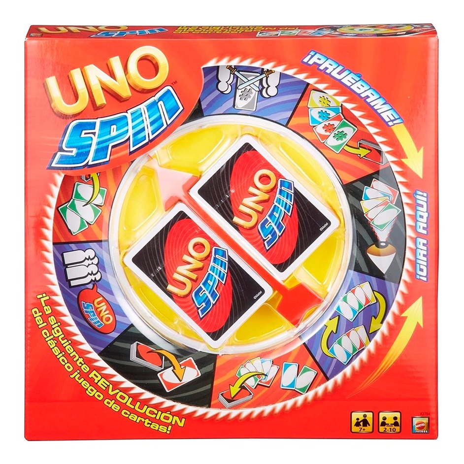 Jogo Uno Spin Roleta 25cm K2784 - Mattel | Shopee Brasil