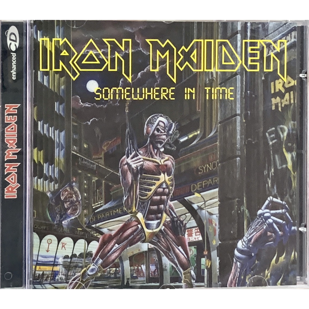 CD Iron Maiden - Somewhere In Time (Original e Lacrado) | Shopee Brasil