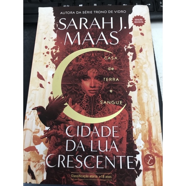 LIVRO CIDADE DA LUA CRESCENTE (Sarah J. Maas) | Shopee Brasil