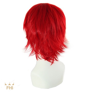 Peruca Vermelha Masculina Almighty Cosplay | Shopee Brasil