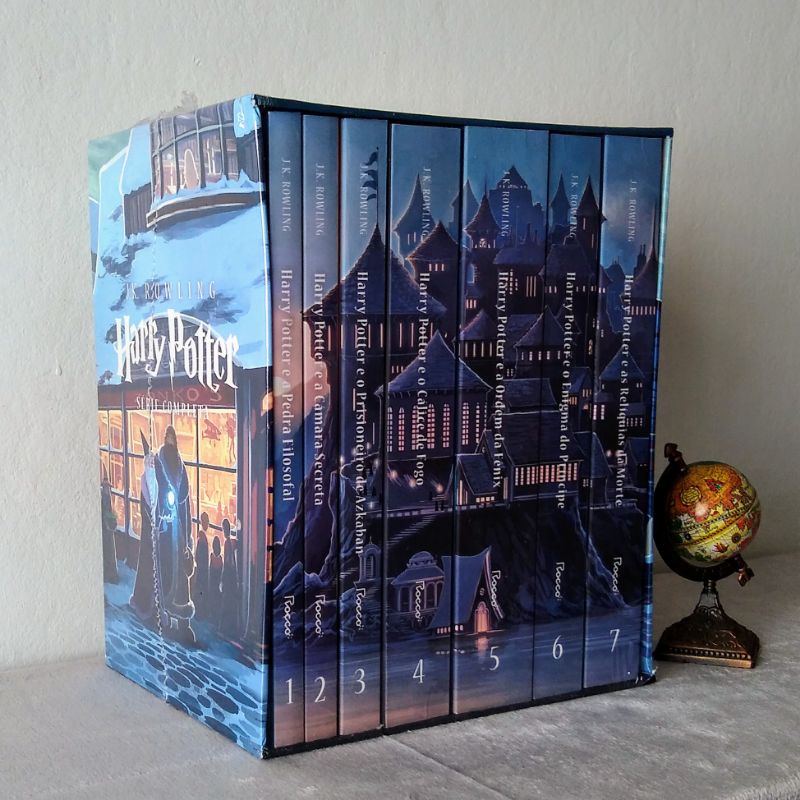 Box Harry Potter Castelo de Hogwarts Edição de Colecionador com 7 ...