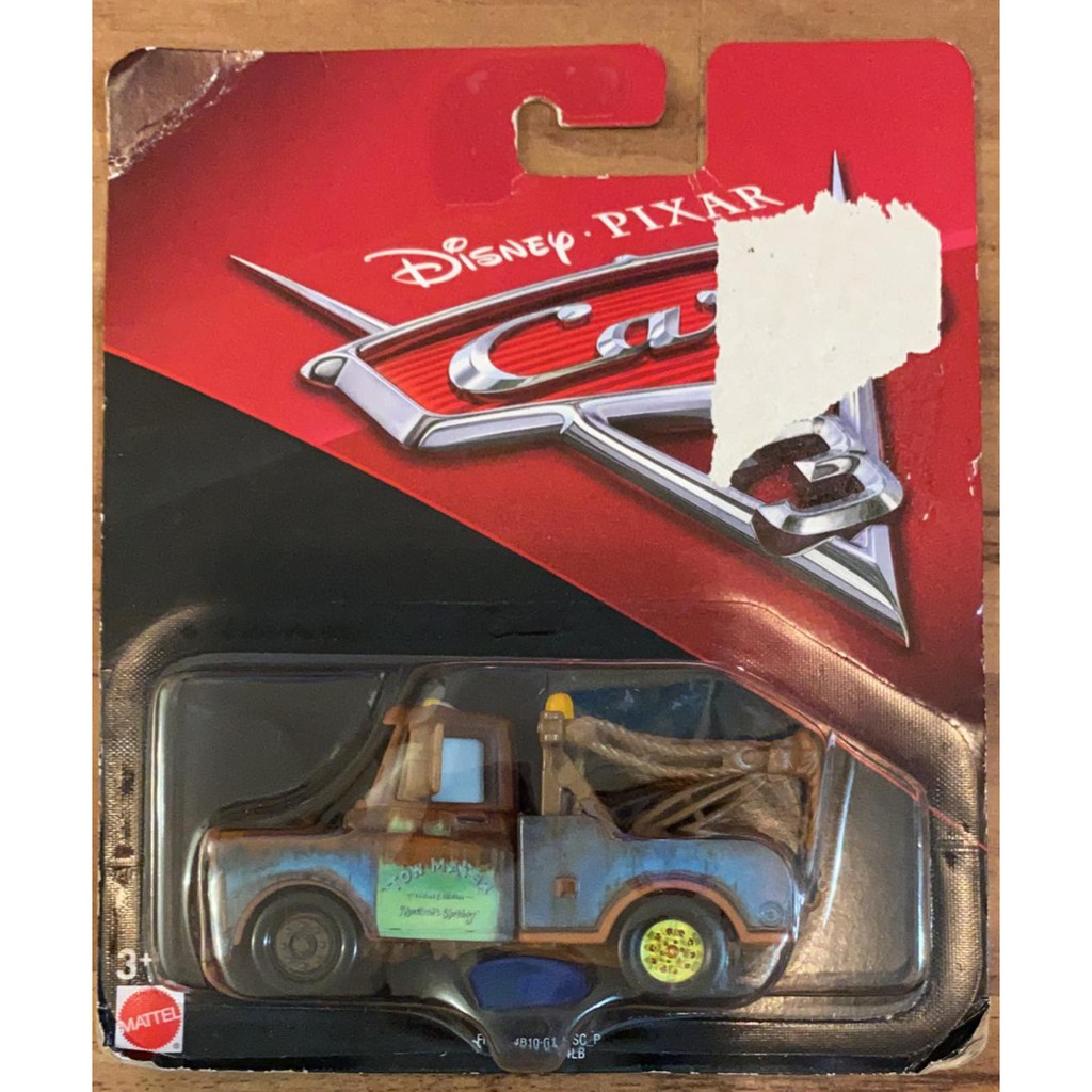 MATTEL - (Cartela com detalhes) - Disney Pixar CARS 3 - MATE - Desenho ...