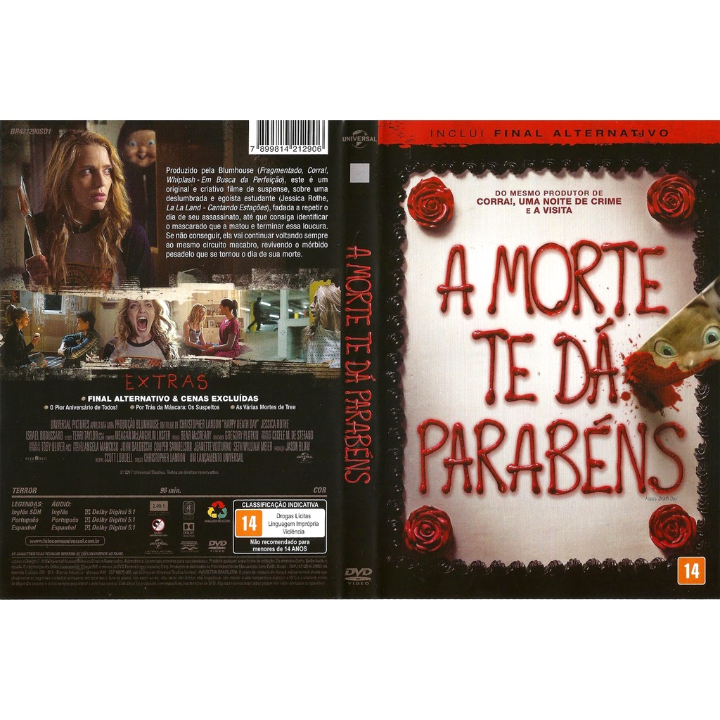 Dvd A Morte Te Dá Parabéns (Original/Lacrado) | Shopee Brasil