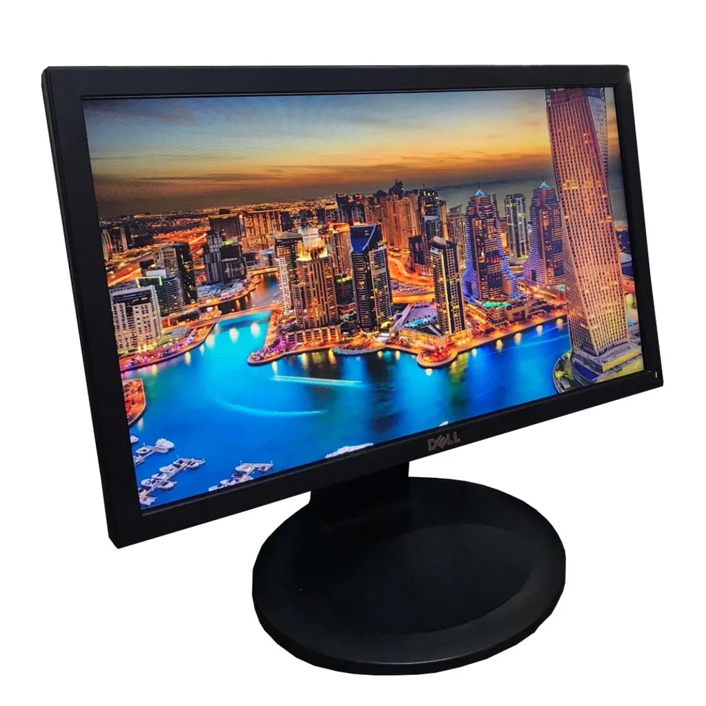 Monitor Dell LED 19 Polegadas Vga Displayport Horzontal e Vertical ...