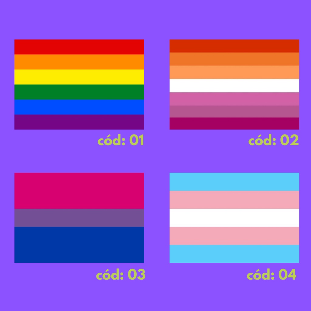 Orgulho LGBTQIA+: Quadros e Placas Decorativas de Bandeiras em MDF ...