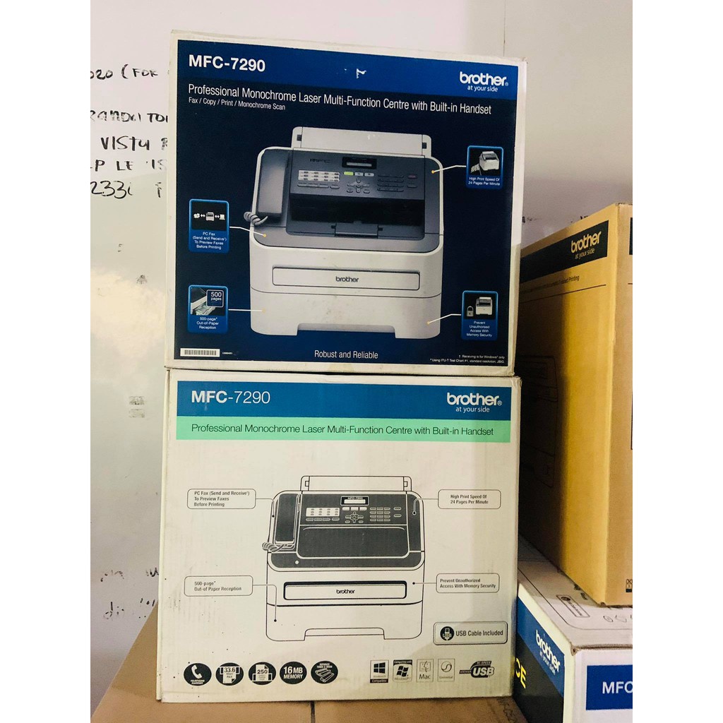 Nova impressora a laser multifuncional Brother MFC 7290 | Shopee Brasil