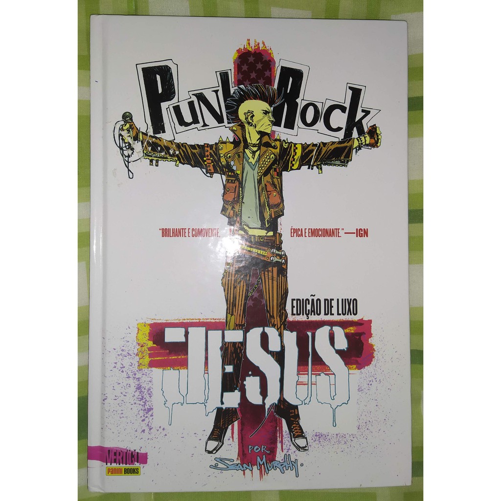 Punk Rock Jesus HQ Edição de Luxo Panini Capa dura | Shopee Brasil