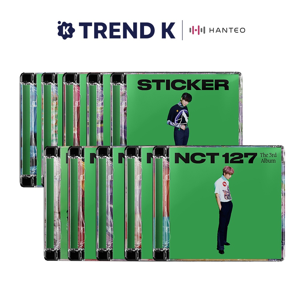 NCT 127 - The 3rd Album [STICKER] (Jewel Case Ver.) | Shopee Brasil