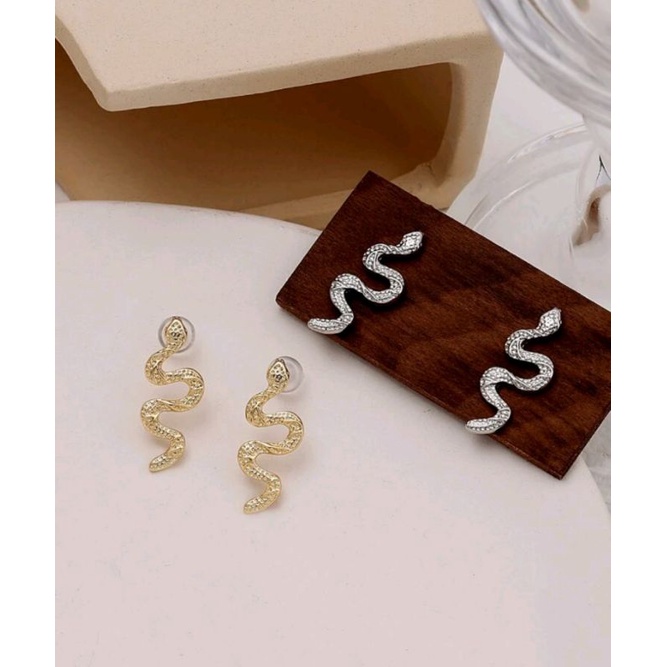 Conjunto Brincos Snake | Shopee Brasil