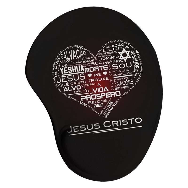 Mouse Pad Evangelico Religioso Jesus Ergonomico M12 | Shopee Brasil