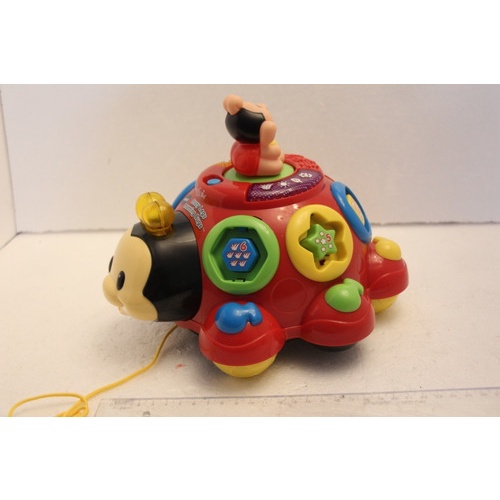 Vtech Crazy Legs Learning Bugs Som Luz Musical Joaninha | Shopee Brasil