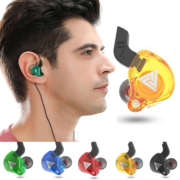 Fone Qkz Ak6 Original Profissional C/microfone Retorno upgrade In-Ear ...