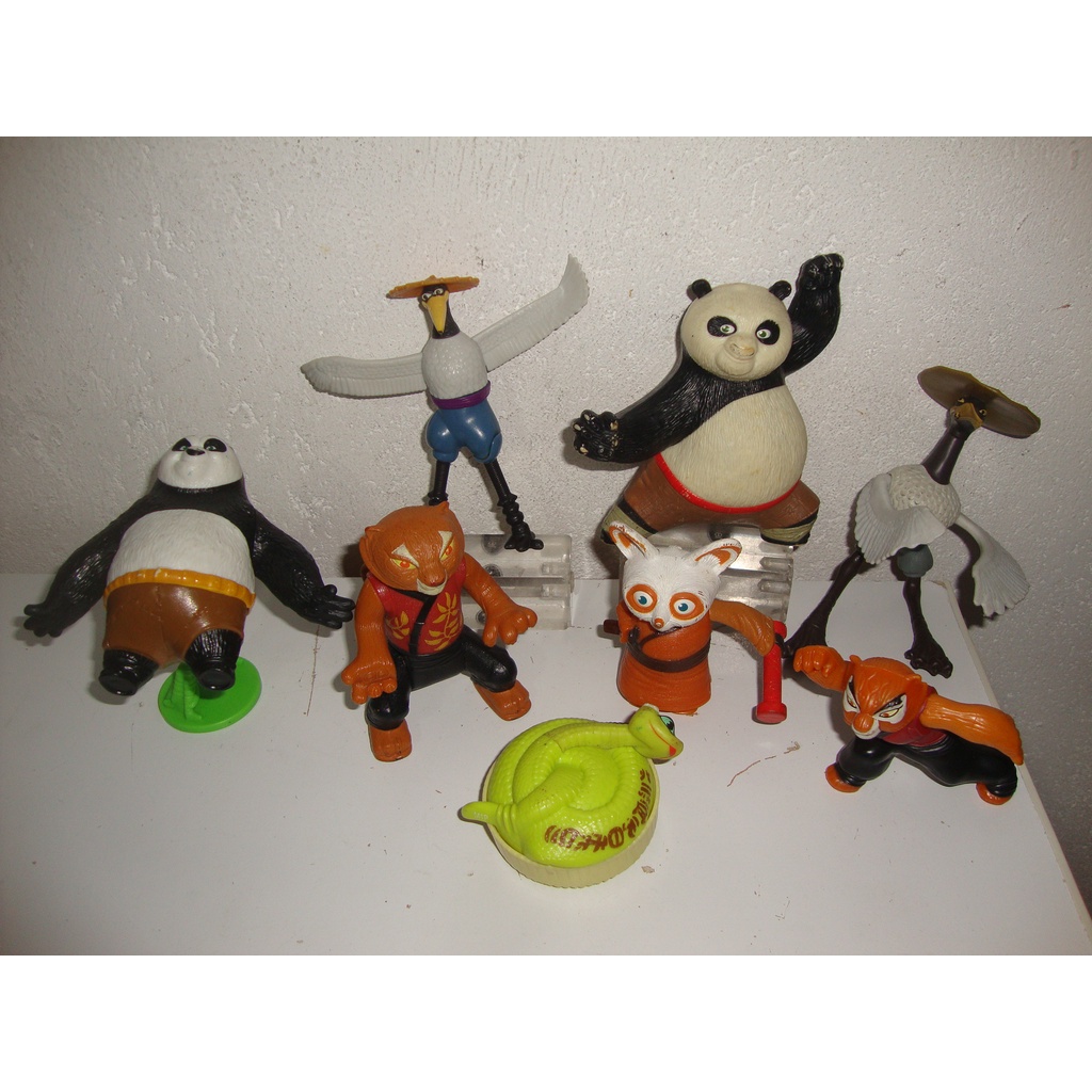 Bonecos Kung Fu Panda Mc Donalds | Shopee Brasil