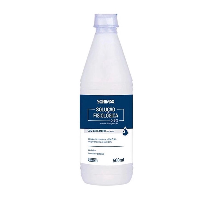 Soro Solução Fisiológica 500 ml Uso Adulto e Pediátrico Sorimax ...