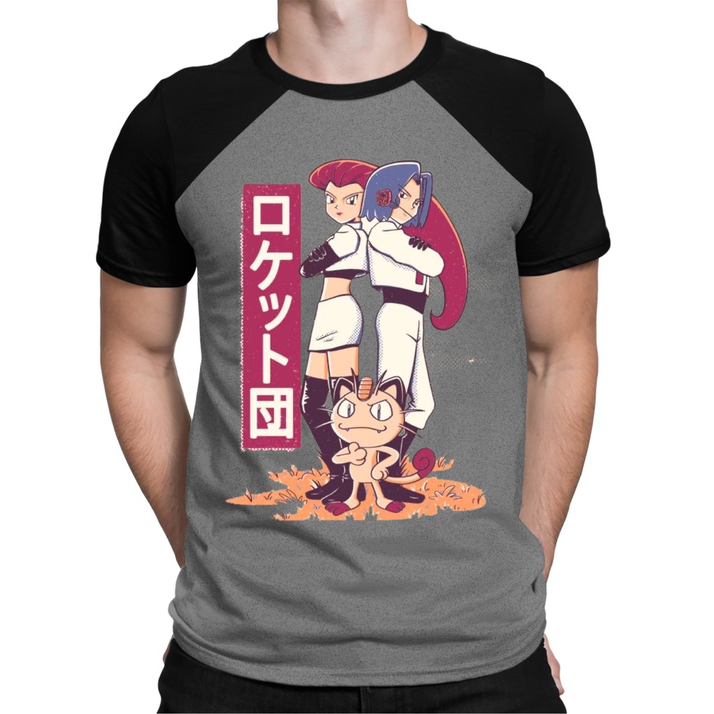 Camisa, Camiseta Anime Pokémon Equipe Rocket Jessie James | Shopee Brasil