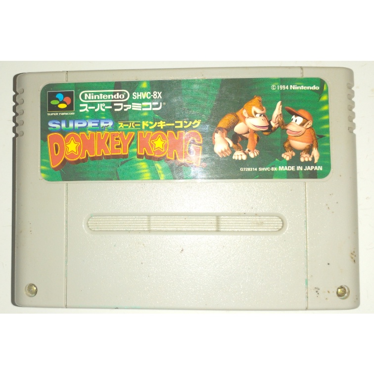 Game Super Nintendo Donkey Kong Country Original | Shopee Brasil