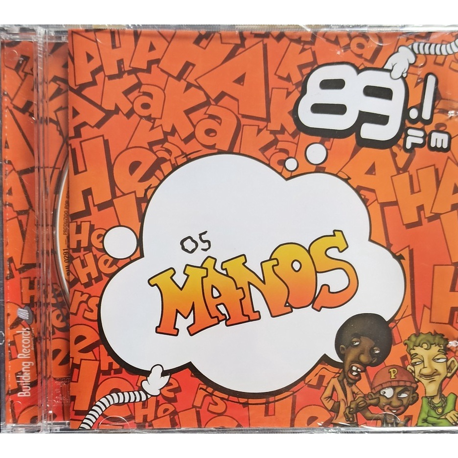 Cd - Os Manos 89 Fm | Shopee Brasil