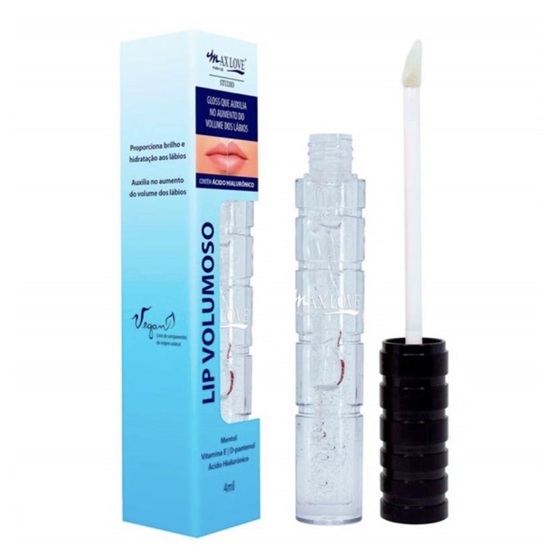 Lip Gloss Volumoso Max Love Aumenta Boca Gloss Volume Shopee Brasil