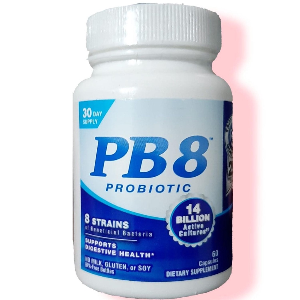 PB8 PROBIOTICO 120 CAPS | Shopee Brasil
