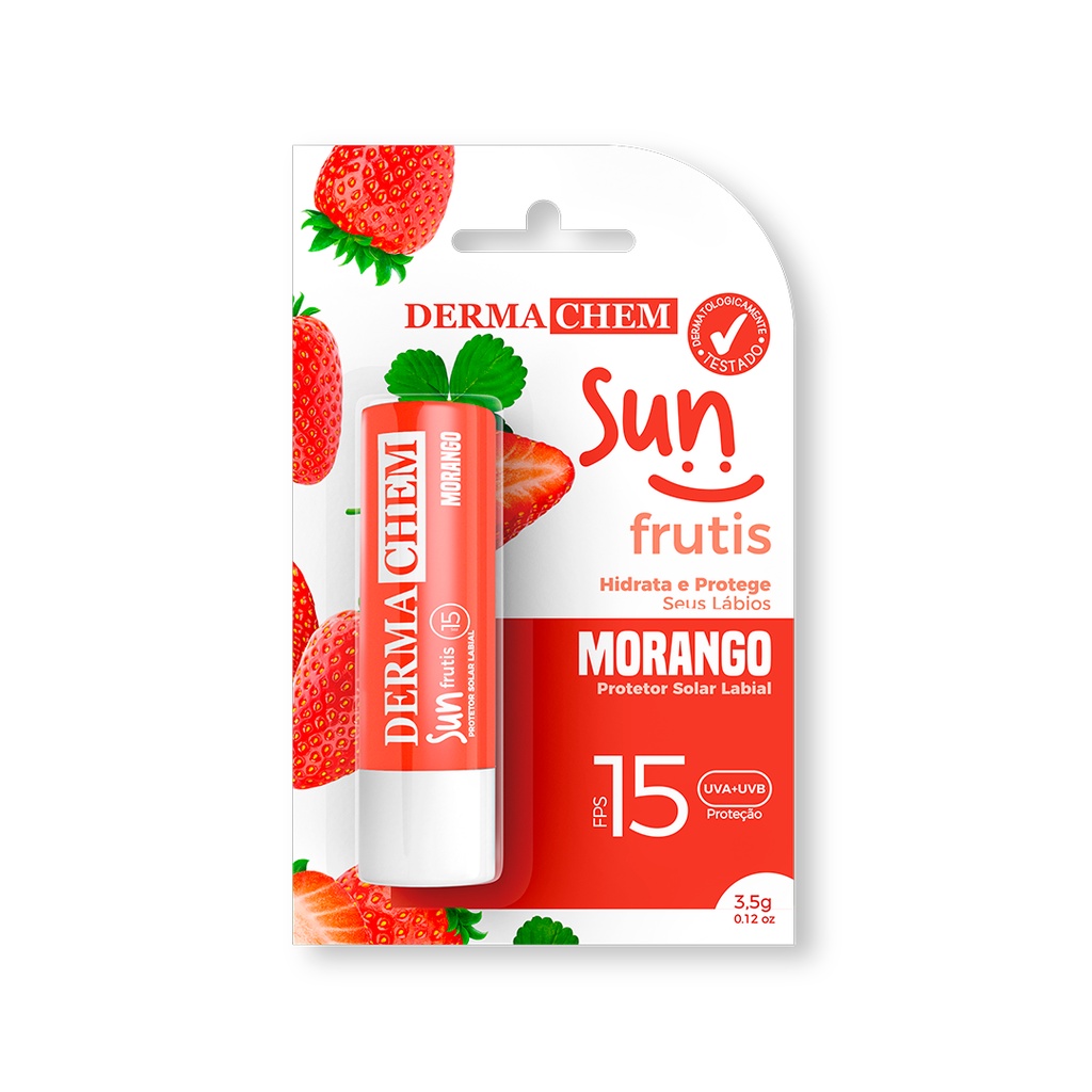 Balm Protetor Labial Sun Frutis Morango (3,5g) | Shopee Brasil