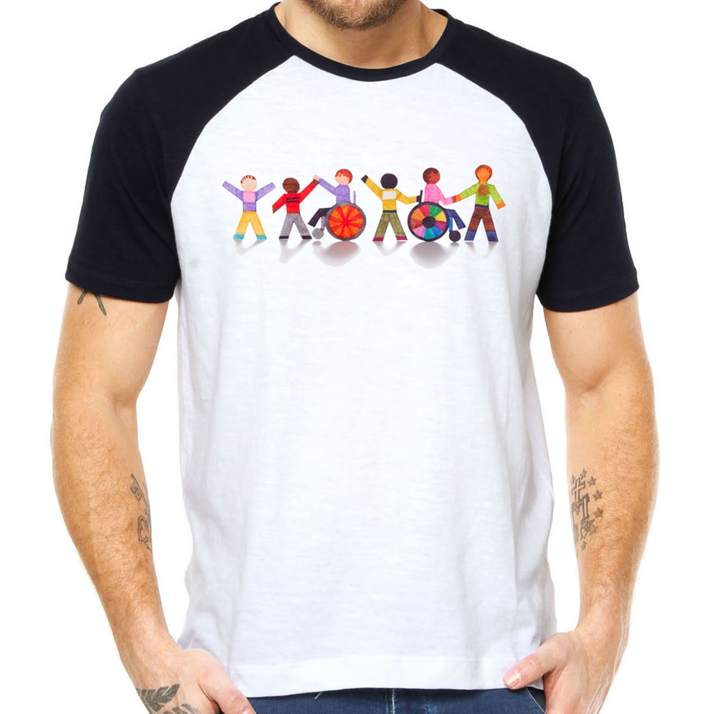 Camiseta inclusão social educação infantil camisa sem preconceito ...