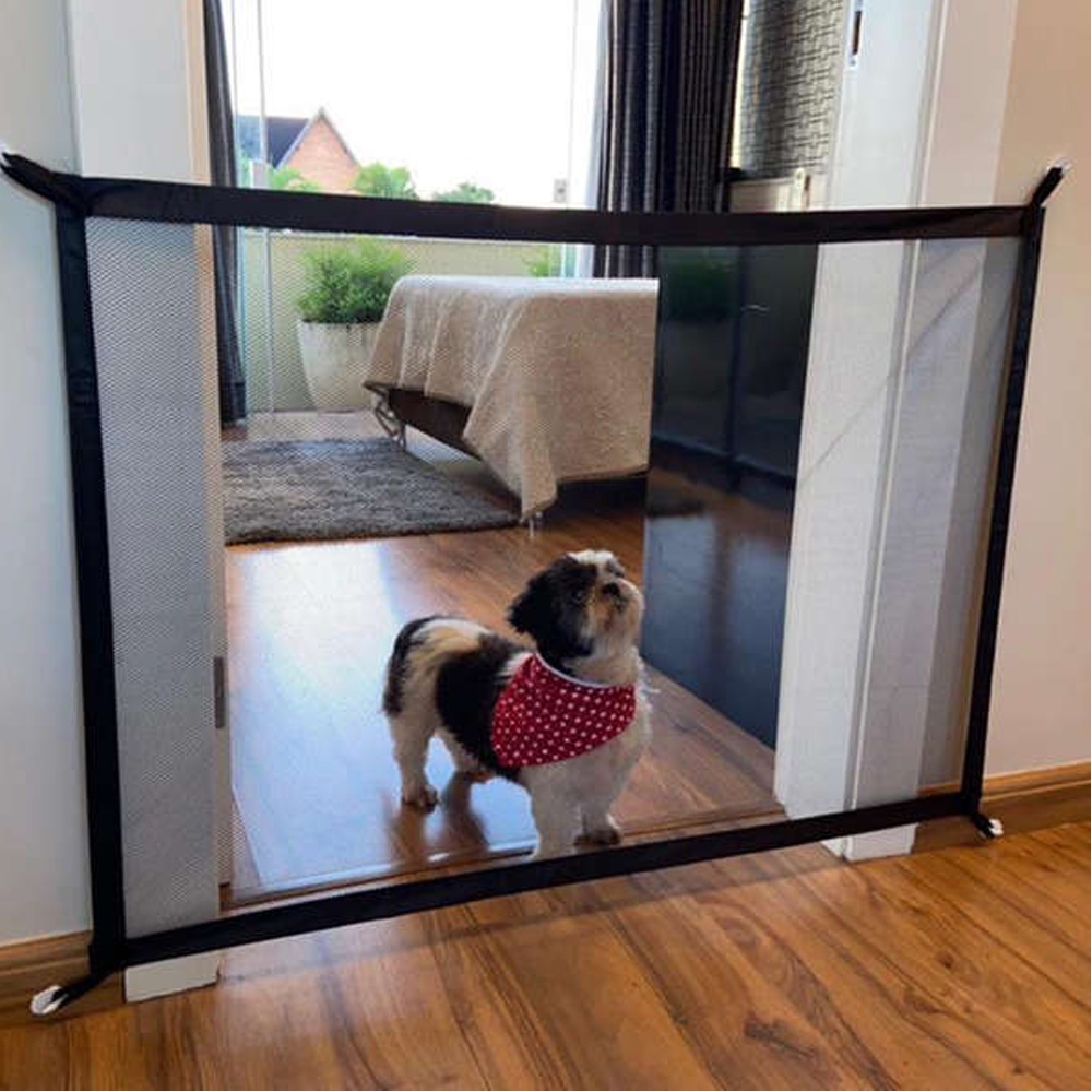 Portão Grade Tela Resistente Porta Para Cachorro Pet Gato Bebe | Shopee ...