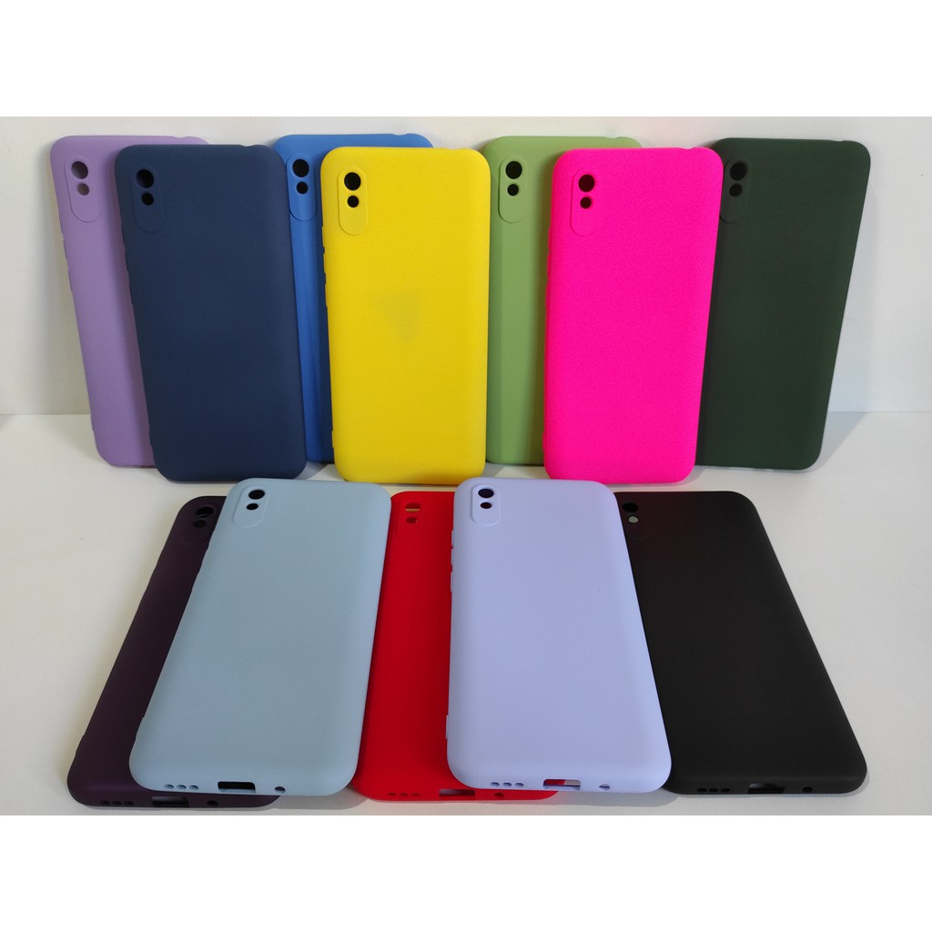Capa Case Capinha Xiaomi Redmi 9a Silicone Basic Aveludada Silicon