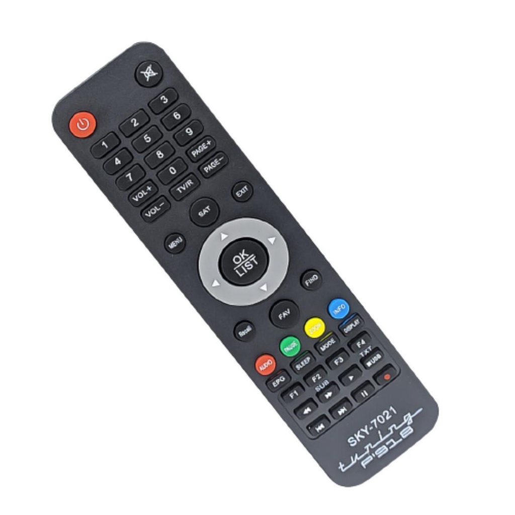 Controle Remoto Do Receptor Tuning P918 P920 P930 / Sky-7021 | Shopee ...