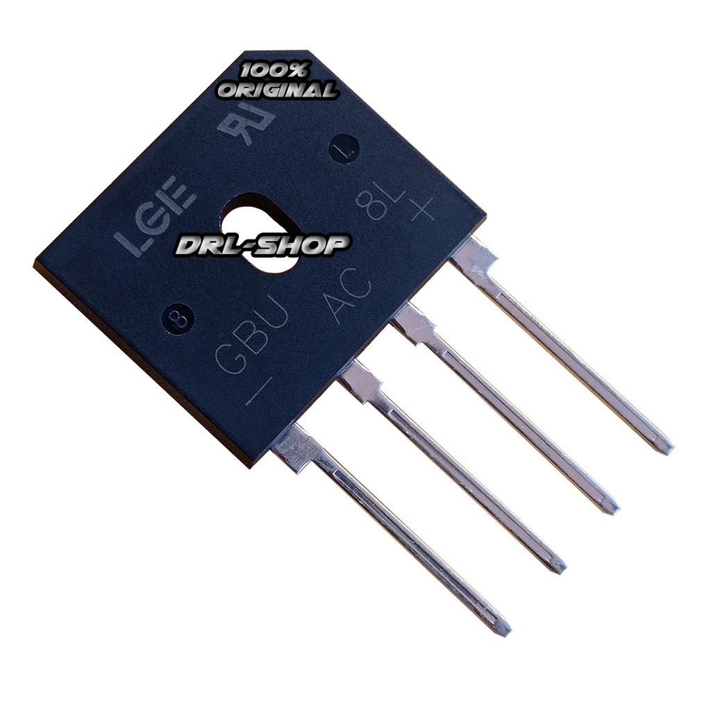 KIT 10 GBU8M Ponte Retificadora 8A =KBU810=GBU810 Usina JFA | Shopee Brasil