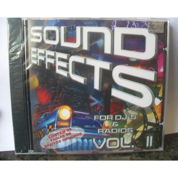 Cd Sound Effects V 2 For Dj`s & Radios | Shopee Brasil