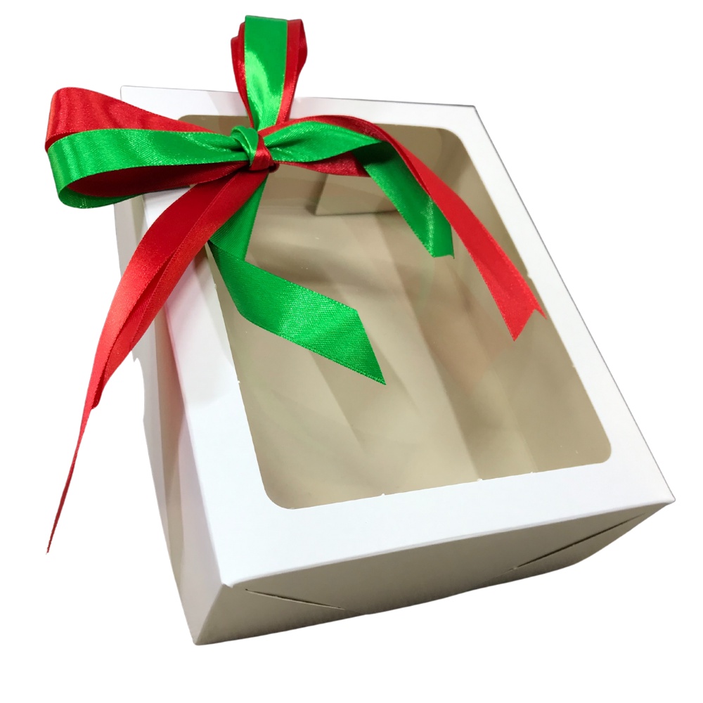 Caixa De Papel Duplex Branca Tampa Com Visor 19x15x6 - 20 Un | Shopee ...