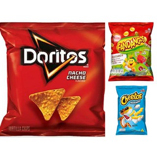 Kit 10 Mini Salgadinhos Elma Chips - Doritos Cheetos Fandangos | Shopee Brasil