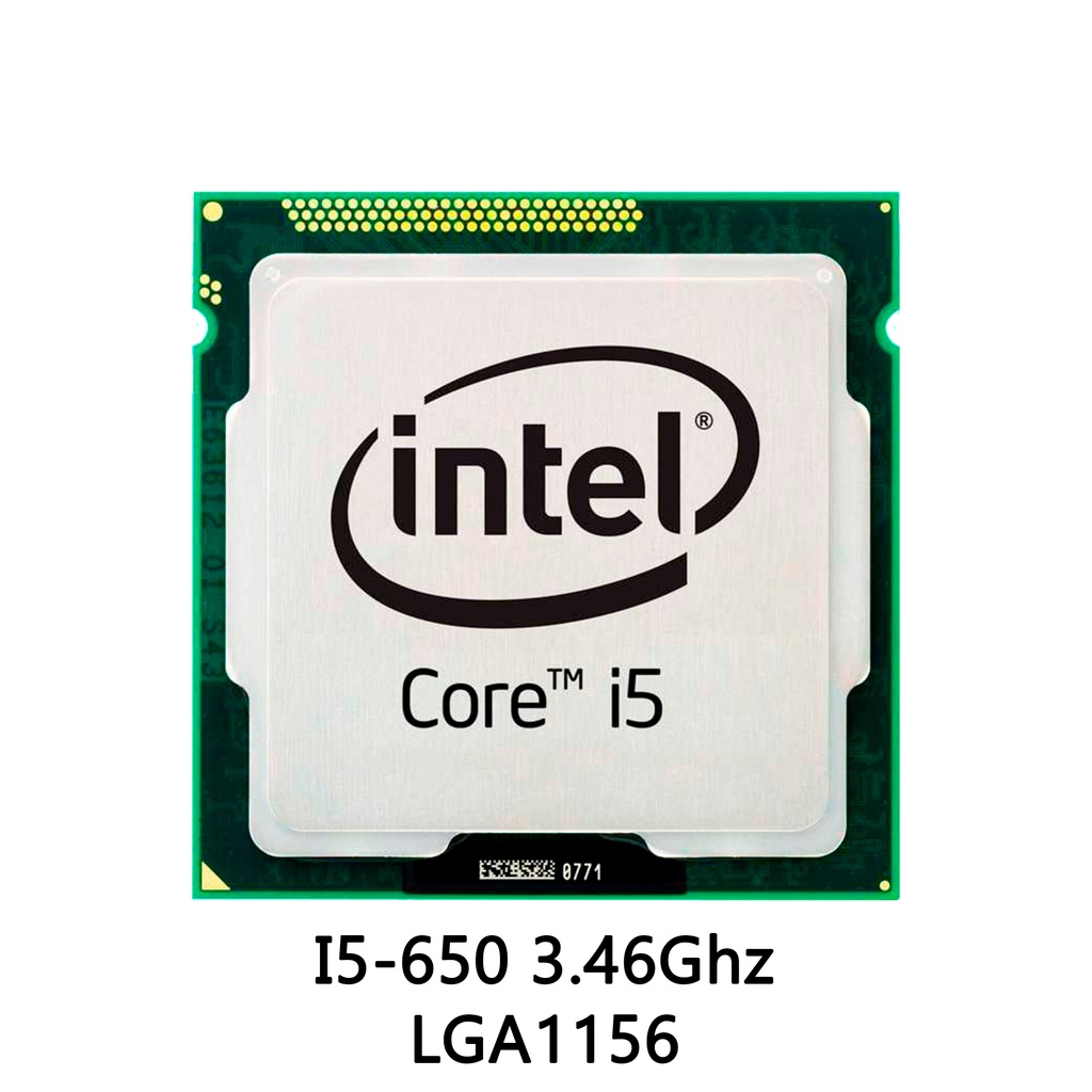 Processador Intel Core i5 650 - 1A Geração 3.46GHz Para Placa Mãe H55 ...