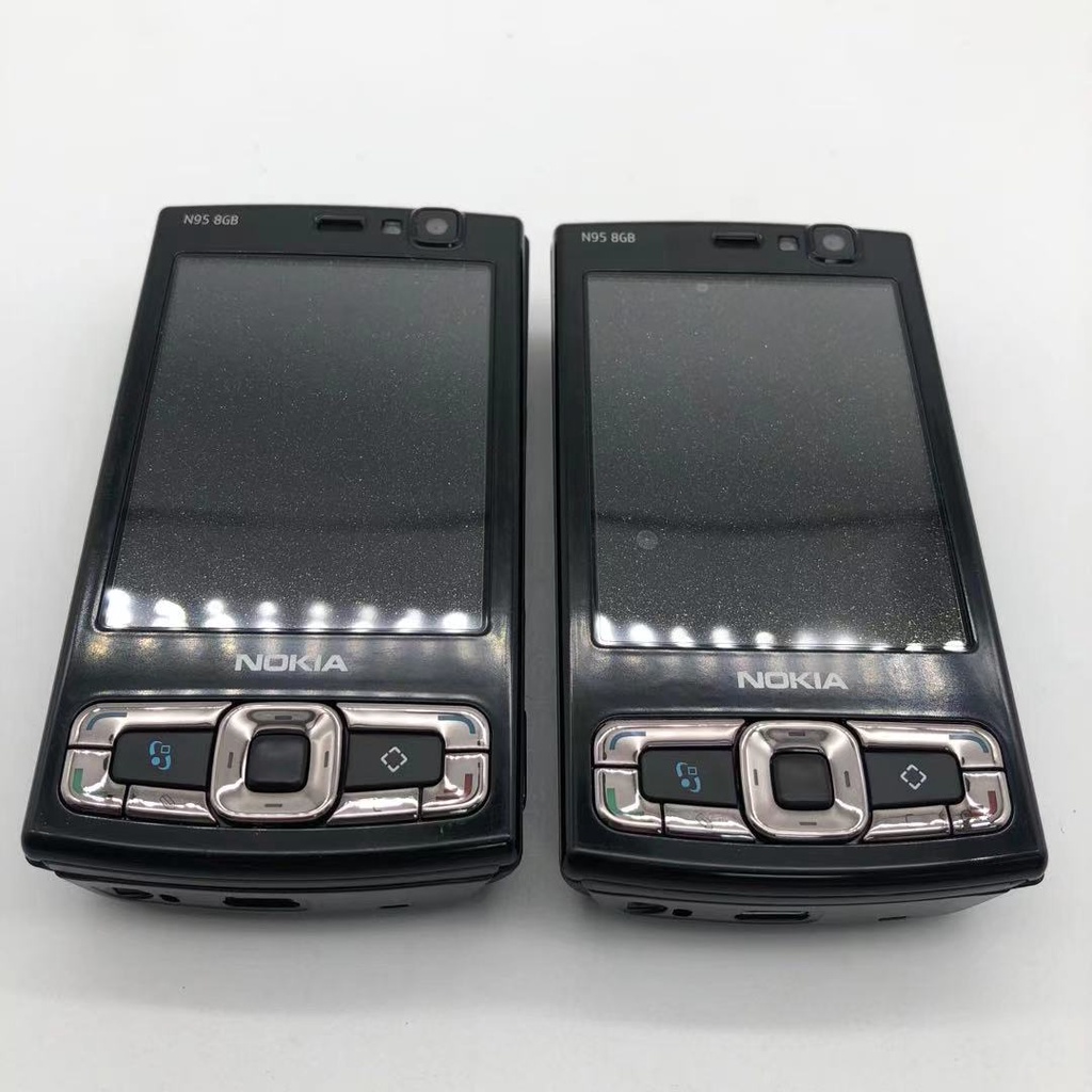 Nokia N95 8G Desbloqueado Original 5MP 8G GSM 3G Rede WIFI Câmera 2.8 ...