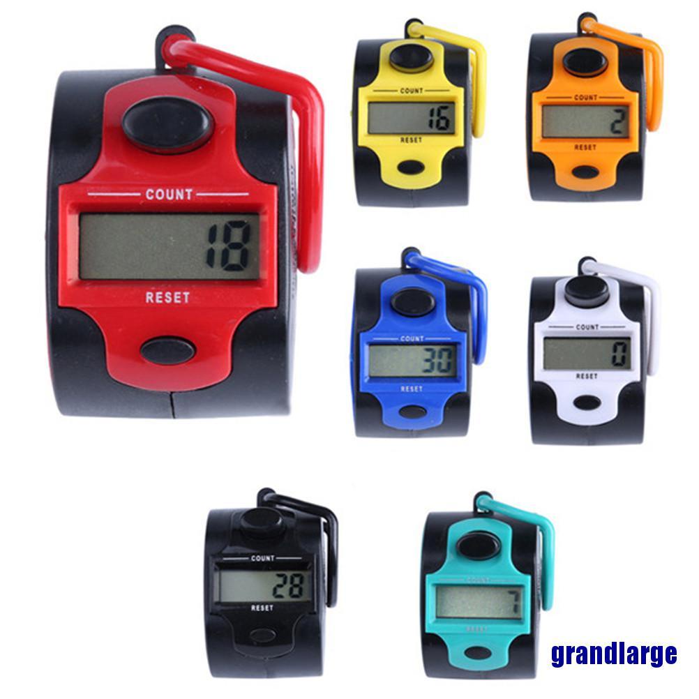Contador Digital Manual De Mão De Plástico Com 5 Números | Shopee Brasil