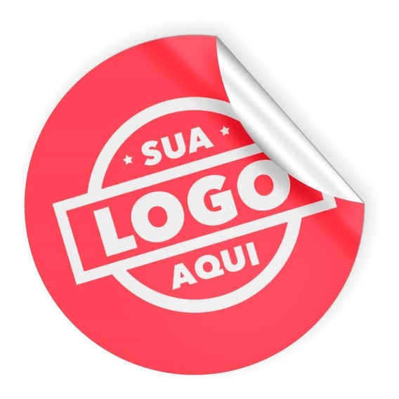 100 adesivos personalizados com sua logo ou arte | Shopee Brasil