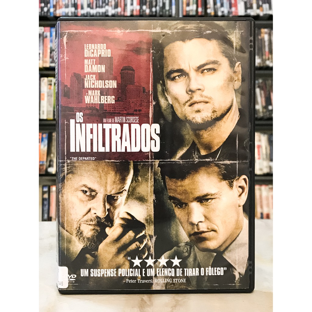 DVD Os Infiltrados - Original - Filme Policial Dublado - Leonardo ...