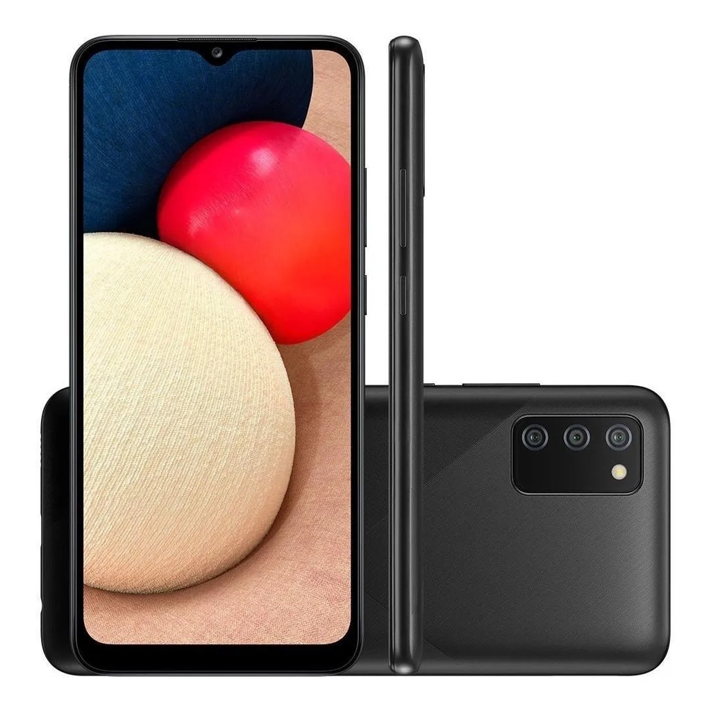Samsung Galaxy A02s Dual SIM 32 GB preto 3 GB RAM - R$200 no boleto ...