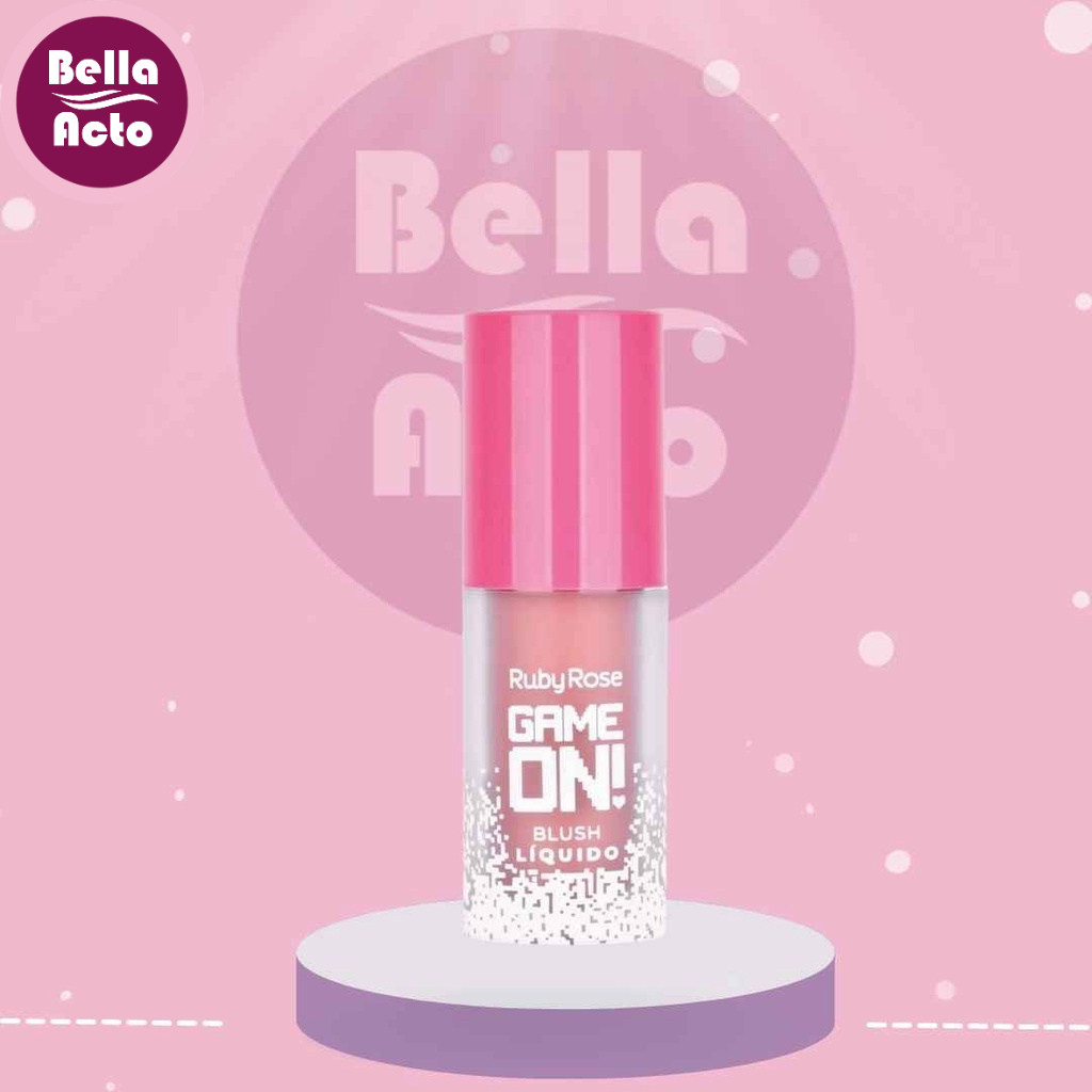 Blush Liquido Game On - Ruby Rose | Shopee Brasil