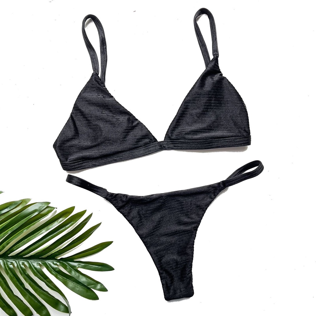 Biquini Fita Preto Shopee Brasil