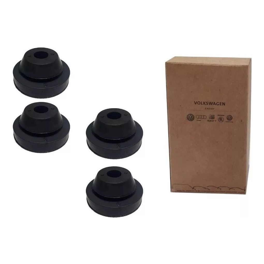 4 Bucha Calço Do Filtro De Ar Fox Gol Voyage Saveiro G5 G6 Polo Jetta ...