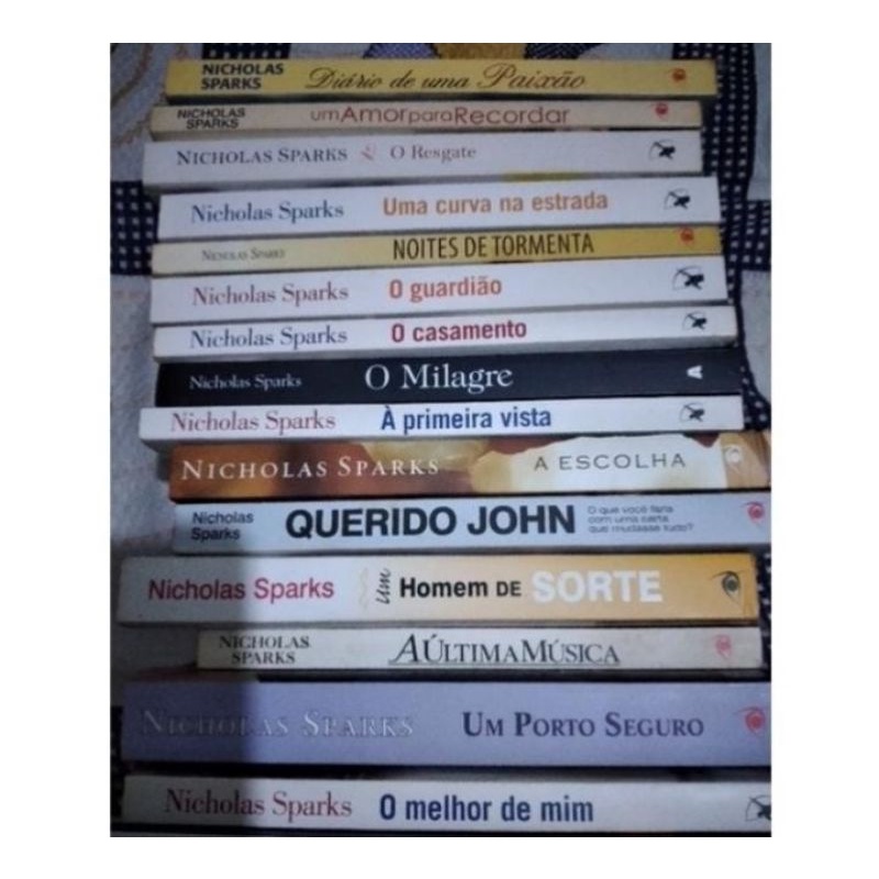 Livros Box Nicholas Sparks - 15 livros | Shopee Brasil Livros Box Nicholas Sparks - 15 livros | Shopee Brasil