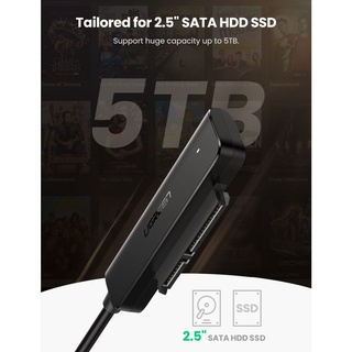Adaptador SATA para USB 3.0 para HD/SSD de 2,5" uGreen CM308 | Shopee ...