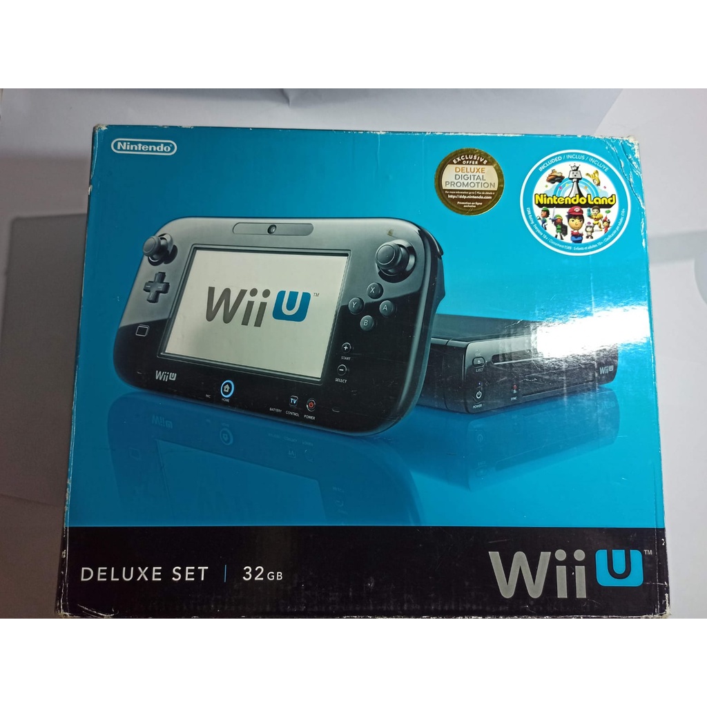 Nintendo Wii U 32gb Deluxe Bundle | Shopee Brasil