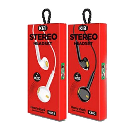 Fone de Ouvido Headset Kin-802 Stereo | Shopee Brasil