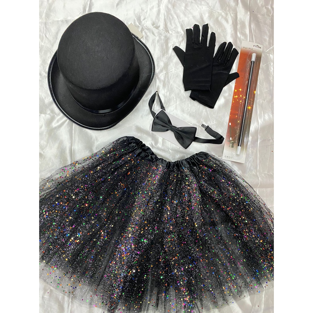 Fantasia Mágico Preto Festa Cosplay Halloween Festa Feminino Adulto 5 ...