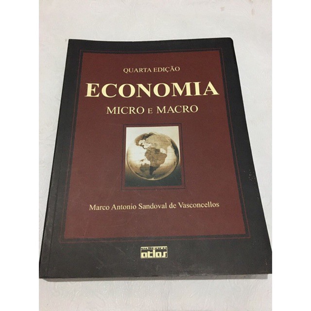 Economia Micro e Macro - Marco Antonio Sandoval de Vasconcellos | Shopee Brasil
